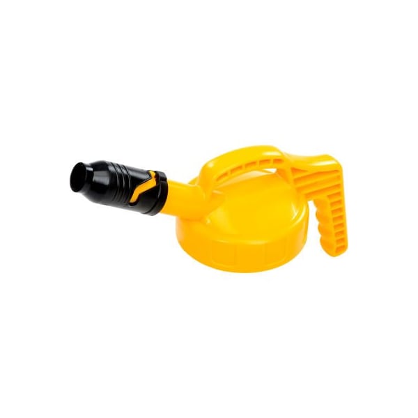 Edm Zap Parts Oil Safe Stumpy Pour Spout Lid, Yellow, 100509 | Zoro