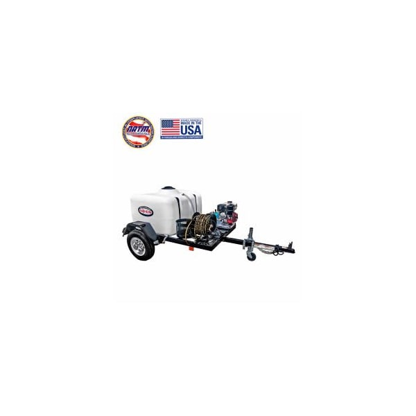 Fna Group Simpson Mobile Trailer Gas Pressure Washer W/Honda Engine ...