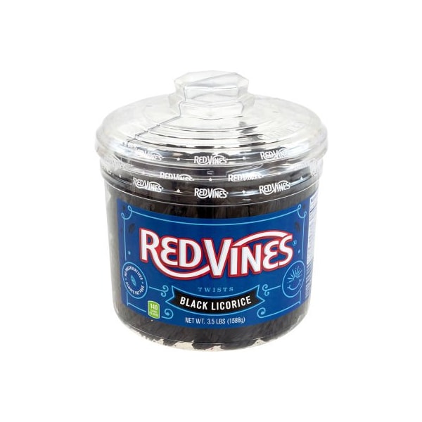 Green Rabbit Holdings Red Vines Black Licorice Twists, 3.5 lb 20904500 ...
