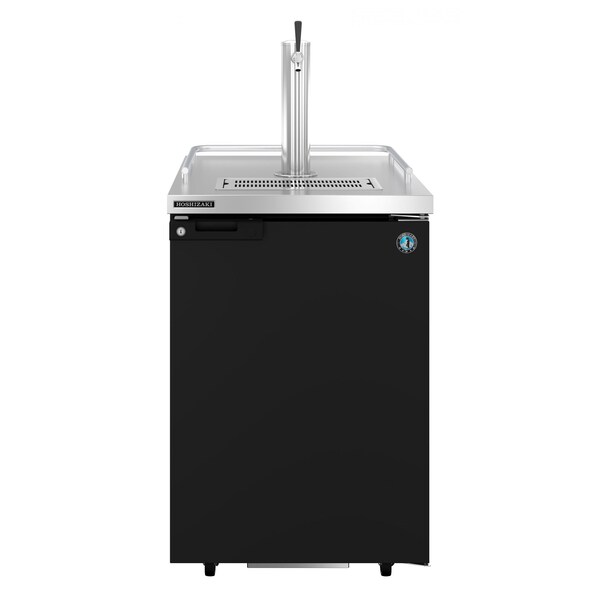 Hoshizaki Refrigerator, Single Section, Black Vinyl Back Bar Direct ...