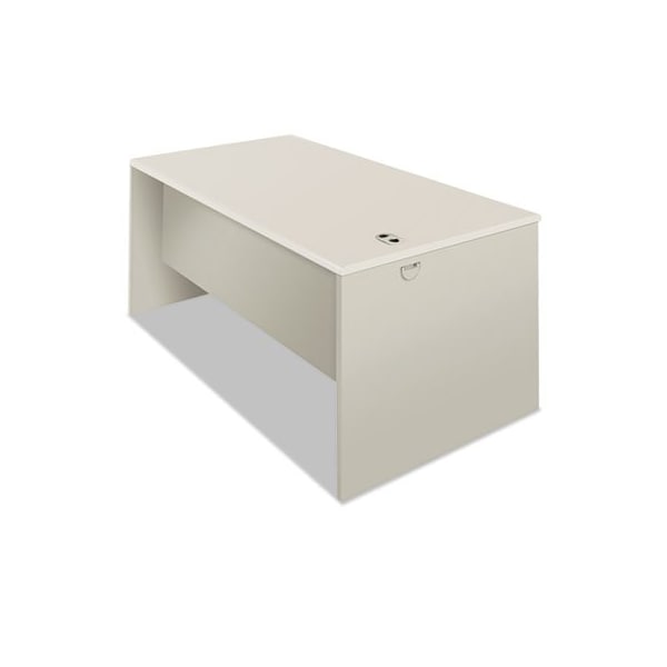 Hon 38000 SERIES DESK SHELL, RADIUS EDGE, 60W X 30D X 30H, SILVER MESH ...
