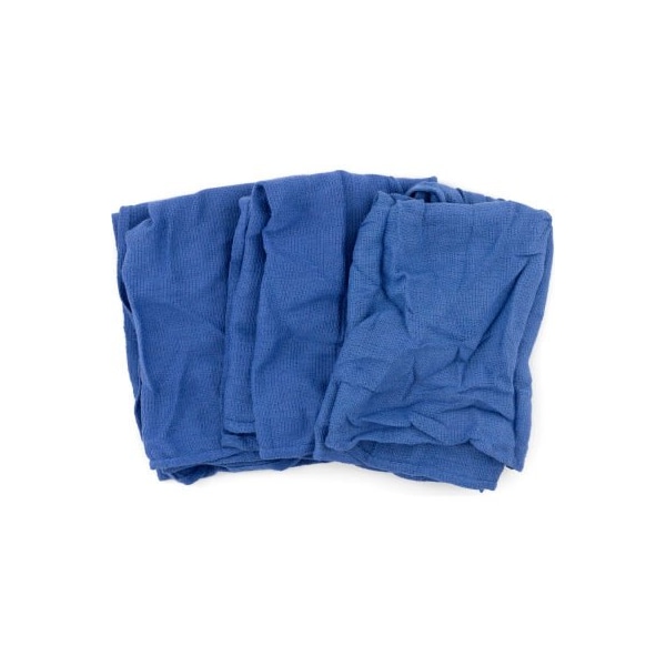 Hospeco Reclaimed Surgical Huck Towels, 100% Cotton, Blue, 5 Lbs.- 539 ...