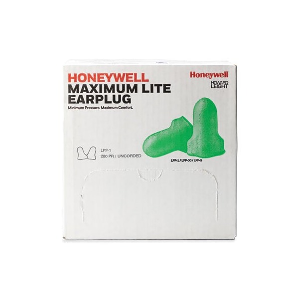 Honeywell Environmental MAXIMUM LITE Disposable Polyurethane Foam Ear ...
