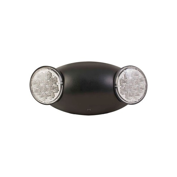 Hubbell Lighting Hubbell LED Black Emergency Unit w/ Adjustable Heads ...
