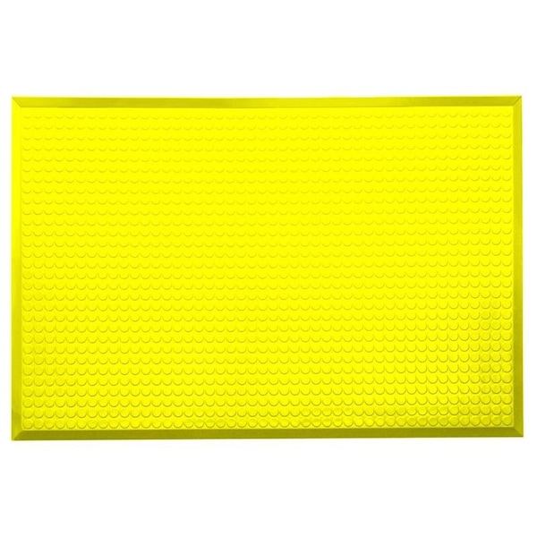 Ergomat Infinity Smooth Yellow 4ft x 17ft Anti-Fatigue Floor Mat ...