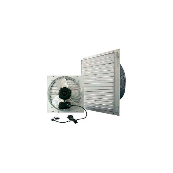 J & D Manufacturing J&D Manufacturing 20in ES Shutter Fan W/ 9' Power ...