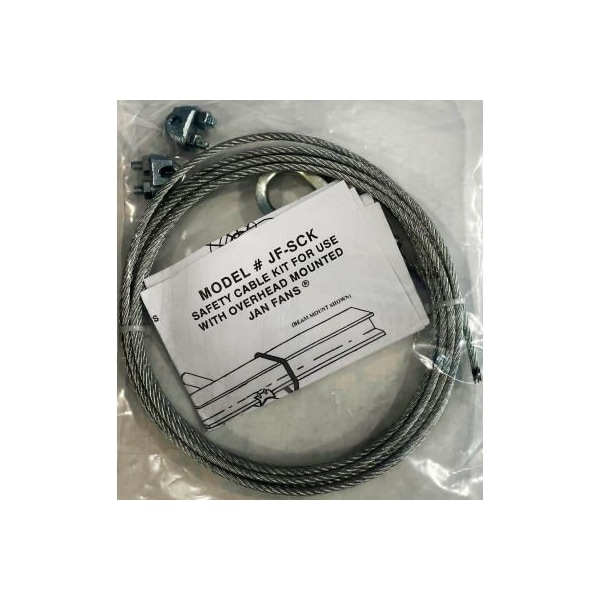 Hunter Fan Co. Jan Fan Jan Fan 12' Of 1/8in Dia. Safety Cable With ...