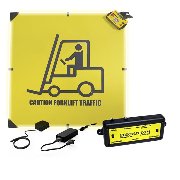 Ergomat In & Out Lidar Directional Sensor Combo, Double Sided Sign LED ...