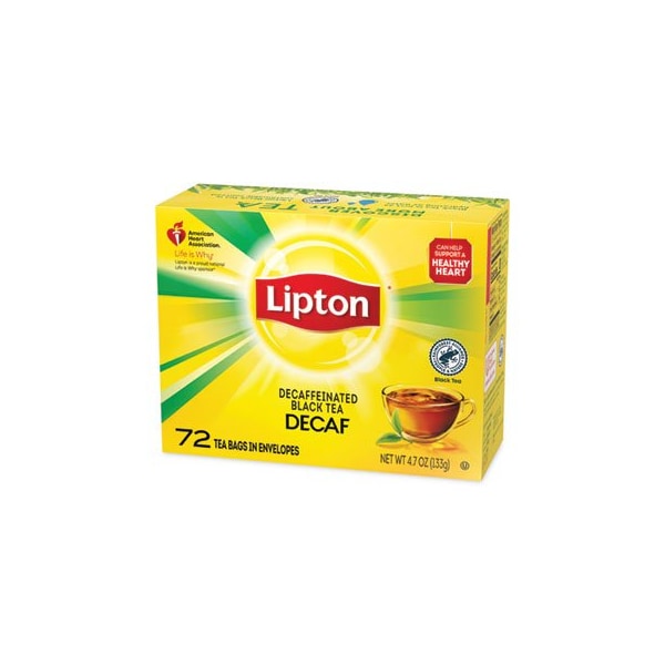 Unilever Decaffeinated, Box, Decaffeinated, 16 oz, 72 PK 290 | Zoro