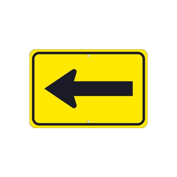 National Marker Co NMC Traffic Sign, Large Arrow One Direction Sign ...