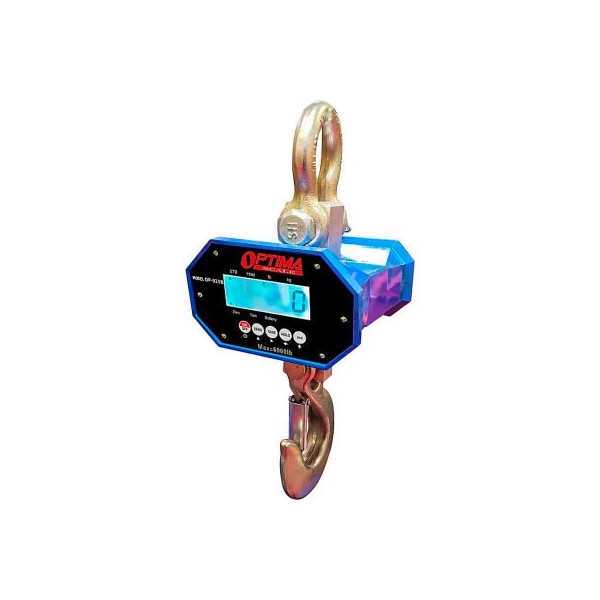 Optima Scale Mfg. Optima Heavy-Duty LED Digital Crane Scale With Remote ...