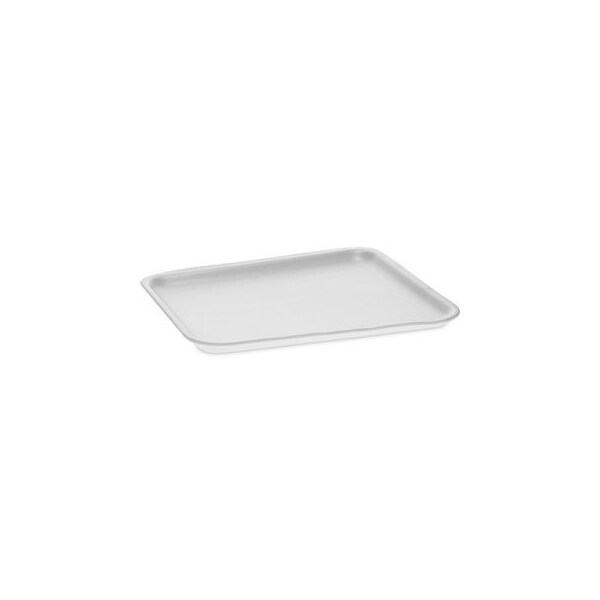 Pactiv Pactiv, SUPERMARKET TRAY, #8S, 1-COMPARTMENT, 10 X 8 X 0.65 ...