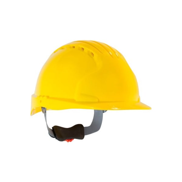 Pip Evolution Deluxe 6151 Standard Brim, Vented Hard Hat HDPE Shell, 6 ...