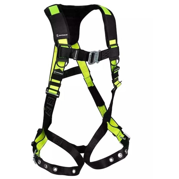 Safewaze PRO Full Body Harness: 1D, Dorsal Link, QC Chest, TB Legs ...