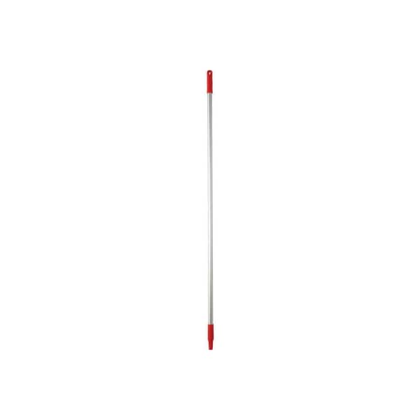 Remco Vikan 59in Basic Aluminum Handle, Red 29594 | Zoro
