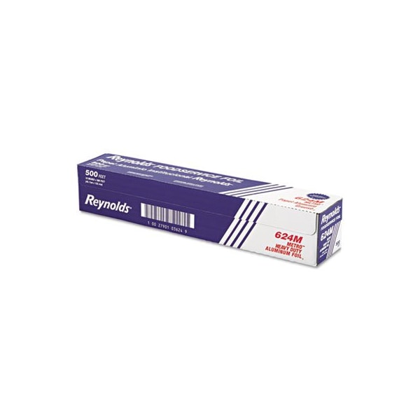 Reynolds Reynolds, METRO ALUMINUM FOIL ROLL, LIGHT GAUGE, 18in X 500 FT ...