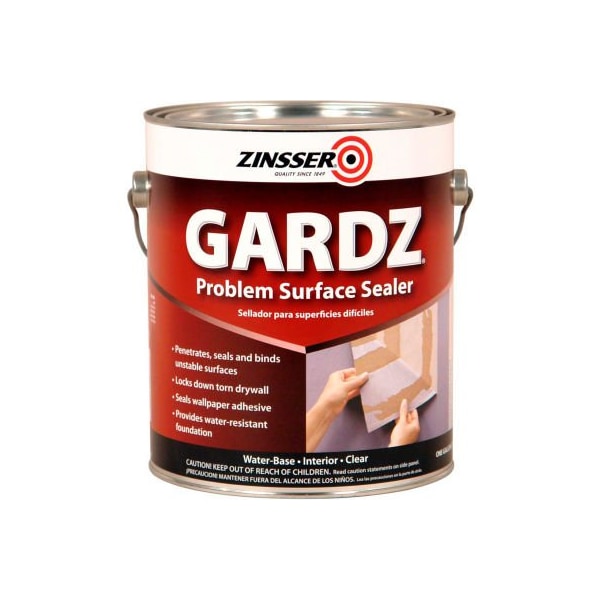 Rust-Oleum Zinsser Gardz Problem Surface Sealer, Clear 5 Gallon Pail ...