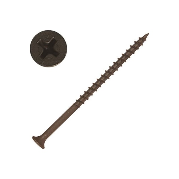 Screw Products Drywall Screw, #8 x 3 in, Steel, Bugle Head Phillips ...