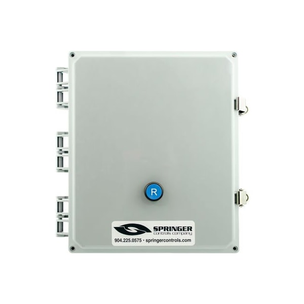 Springer Controls Co NEMA 4X Enclosed Motor Starter, 52A, 1PH, Remote ...