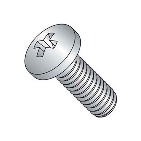 Titan Fasteners M4 x 0.7 x 12mm - Machine Screw - Phillips Pan Head ...