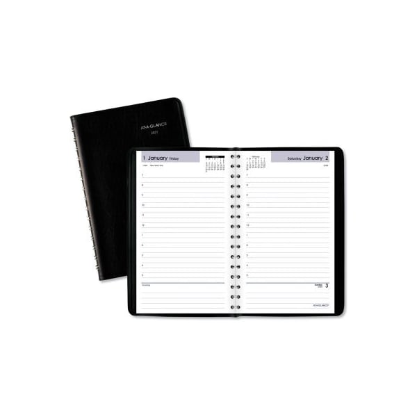 At-A-Glance AT-A-GLANCE Daily Appointment Book with Hourly Appointments ...