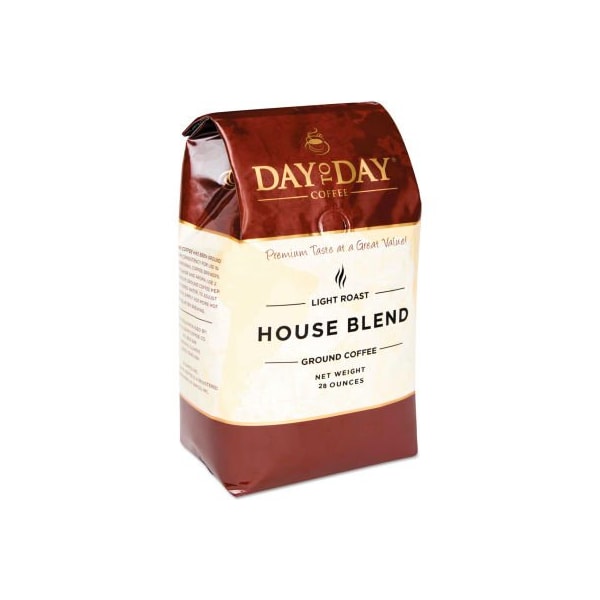 D2D Coffee Day to Day Coffee 100% Pure Coffee, House Blend, Ground, 28 ...