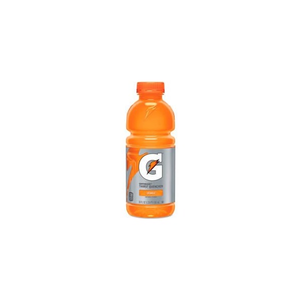 Gatorade G-Series Perform 02 Thirst Quencher, Orange, 20 oz Bottle, 24 ...