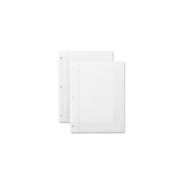 Sparco Sparco Notebook Filler Paper, 8" x 10-1/2", College Ruled, White ...