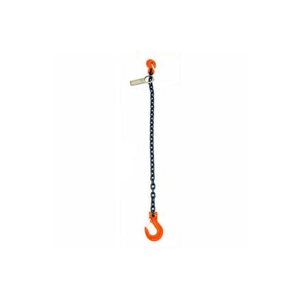 Mazzella Mazzella Lifting B151113 4' Single Leg Chain Sling W/ Sling ...