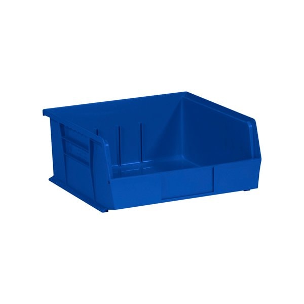 Bsc Preferred 10-7/8 x 11 x 5'' Blue Plastic Stack & Hang Bin Boxes ...