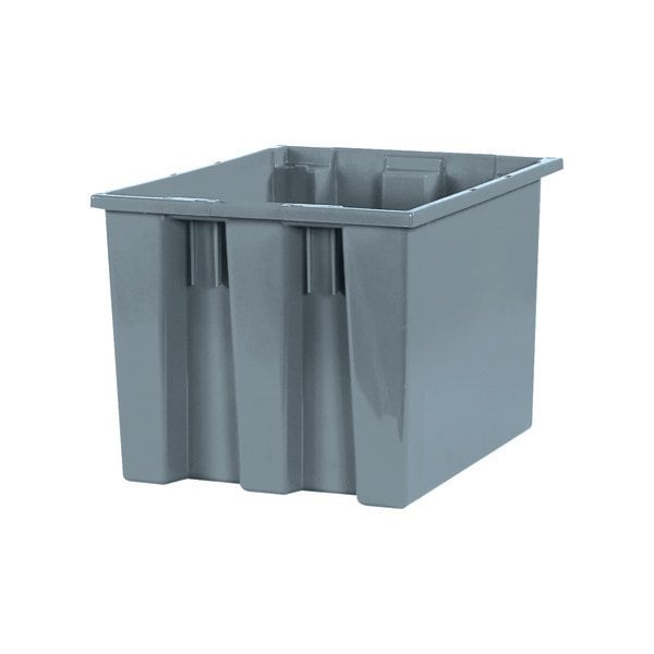 Bsc Preferred Stack & Nest Storage Container, 17 in L x 14-1/2 in W x ...