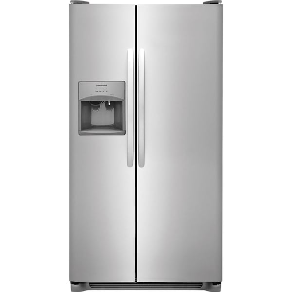 Frigidaire 25.6 cu. ft. Side-by-Side Refrigerator with Water/Ice ...