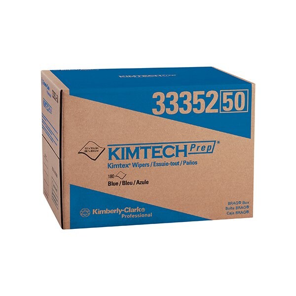 Kimtech Kimtech 12 x 16.8'' Prep Dispenser Box Wipers - 180-count ...