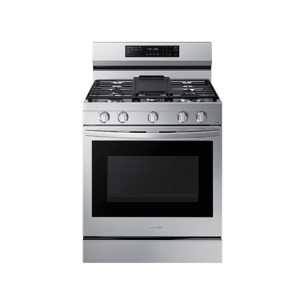 Samsung 6.0 cu. ft. Smart Gas Range with No-Preheat Air Fry ...