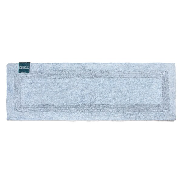 Monarch Brands Provence Rug - Border Design - 20in x 60in, Blue PNP ...