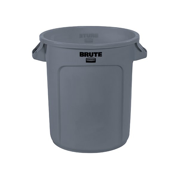 Rubbermaid Rubbermaid Brute Trash Can - 10 Gallon, Gray BUY00029880 | Zoro