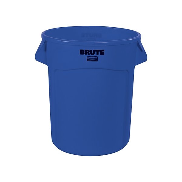 Rubbermaid Rubbermaid Brute Trash Can - 20 Gallon, Blue BUY00029416 | Zoro