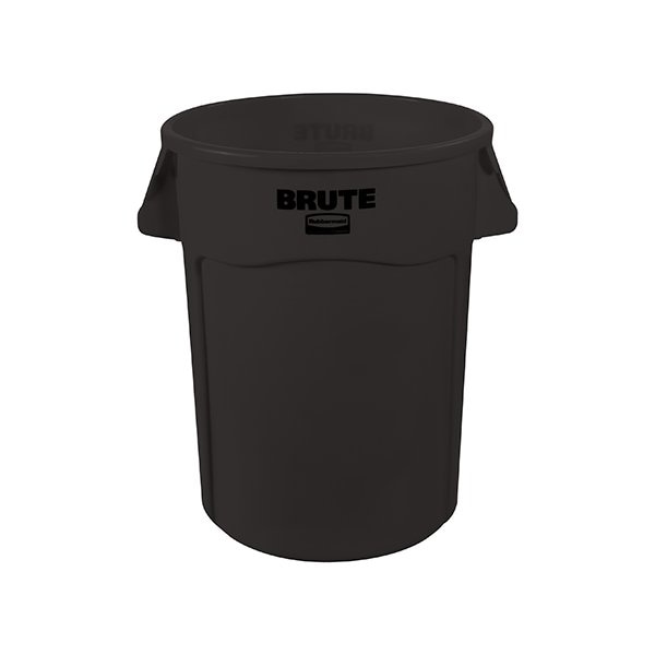 Rubbermaid Rubbermaid Brute Trash Can - 44 Gallon, Black BUY00442476 | Zoro