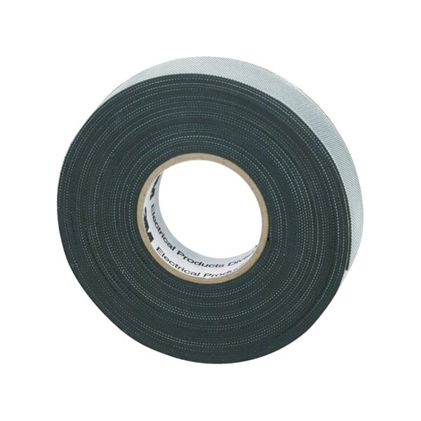3M 1-1/2'' x 22' Black 5 Pack 3M 2155 Rubber Splicing Electrical Tape ...