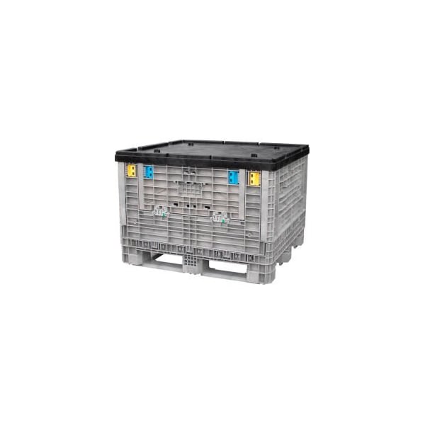 Monoflo International Monoflo Folding Bulk Shipping Container Lid ...