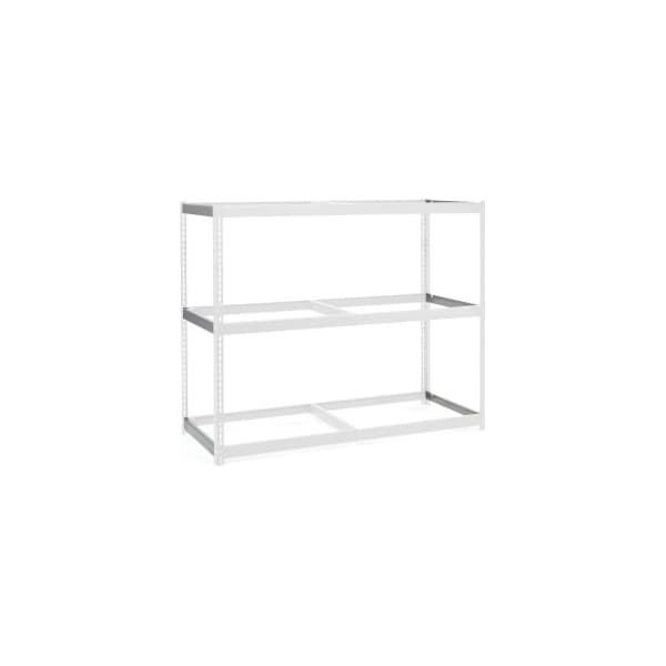 Global Equipment 24 Long Gray Double Rivet Beam RFB24 | Zoro