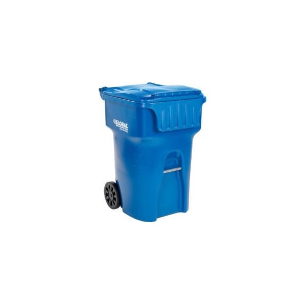 Otto Environmental Systems GEC™ Mobile Trash Container, 95 Gallon Blue ...