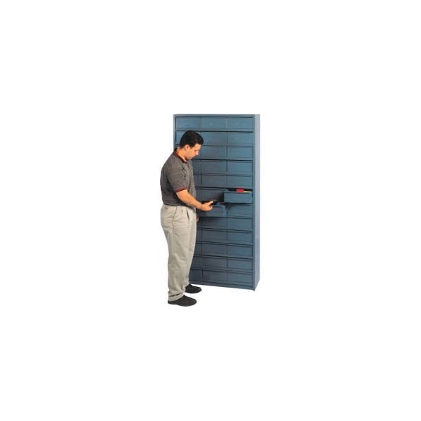 Edsal 12"D Metal Drawer Storage Cabinet with 36 Drawers GSU562378 | Zoro