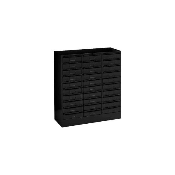 Tennsco Tennsco Drawer Cabint 3085-BLK - 30 Drawer Legal Size, 30-5/8"W ...