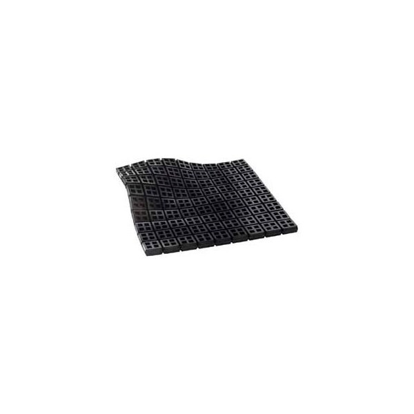 Mason Industries Easy Cut Waffle Pad - Neoprene Rubber 18" X 18" X 3/4 ...