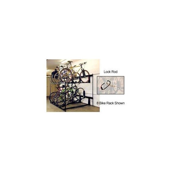 Saris Cycling Group Saris Lockable Two Tier 6 Bike Storage Rack 8116 | Zoro