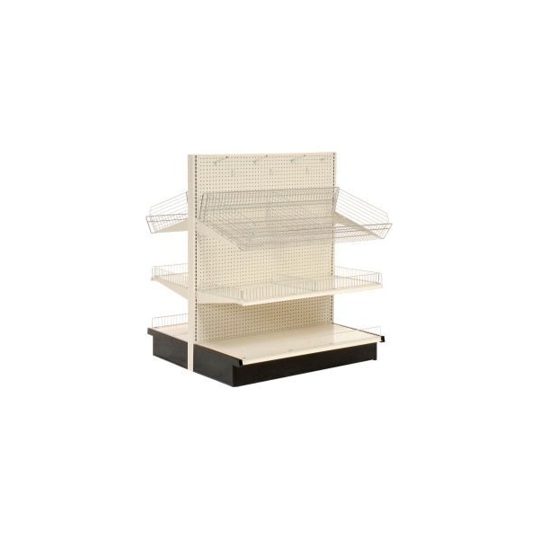 Lozier Lozier - Gondola Shelving, 36"W x 35"D x 54"H Double Side ...