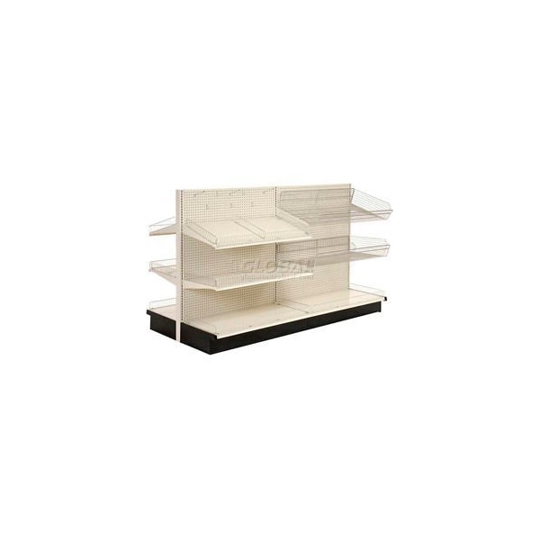Lozier Corporation Lozier - Gondola Shelving, 48"W x 47"D x 60"H Double ...