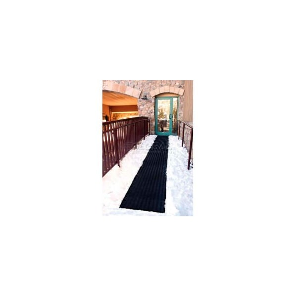 Heattrak Outdoor Snow & Ice Melting Heated Walkway Mat 1/2" Thick 2' x ...