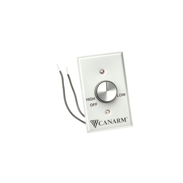 Canarm Canarm Variable Speed Switch Control For 2 Fans, Silver MC-3 | Zoro